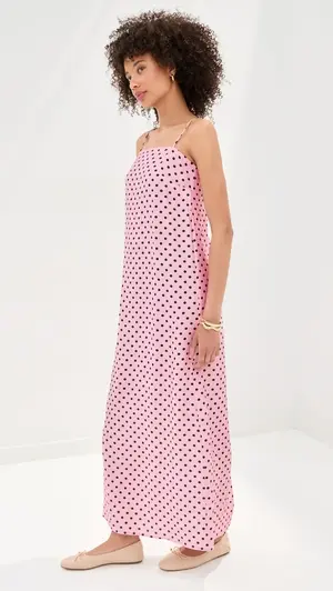 LE BOP Hailey Dress - Pink Dot