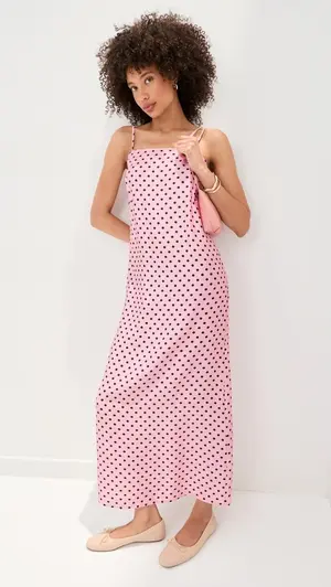 LE BOP Hailey Dress - Pink Dot