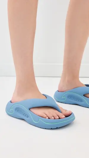 Rabanne 3d Flip Flops