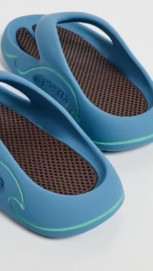 Rabanne 3d Flip Flops