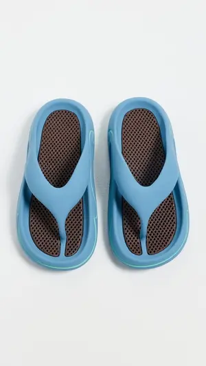 Rabanne 3d Flip Flops