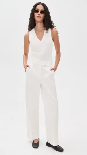 Renggli Cotton V-neck Tank Top