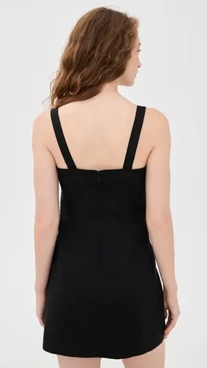 Good American The Structured Linen Mini Dress