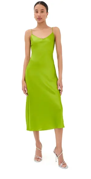 Sablyn Taylor V Neck Silk Dress