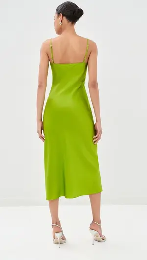 Sablyn Taylor V Neck Silk Dress