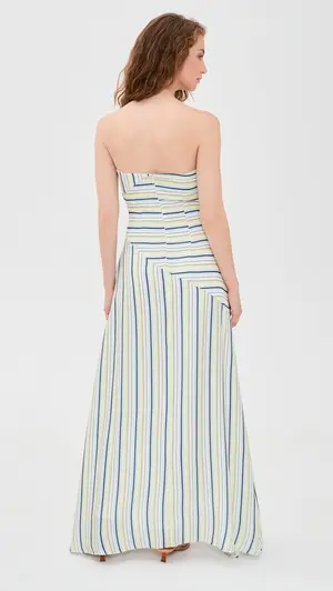 SEVEN WONDERS Calissa Strapless Maxi Dress