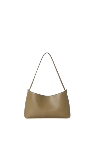 THE ROW The Row Alma Baguette Bag Mustard