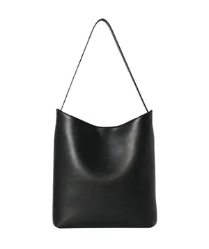 THE ROW Alma Shoulder Bag - Black