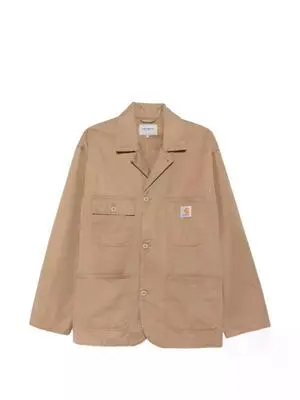 Carhartt Work In Progress Logo-patch Button-up Jacket