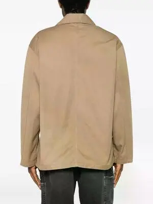 Carhartt Work In Progress Logo-patch Button-up Jacket