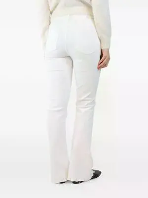 Paige Canyon Raw-hem Jeans - White