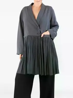 Nanette Lepore Pleated Longline Coat