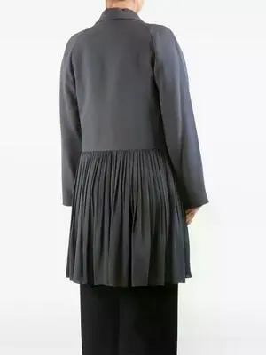 Nanette Lepore Pleated Longline Coat