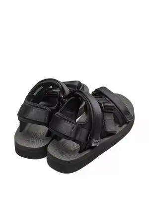 Suicoke Kisee Strappy Buckle Fastening Sandals - Black