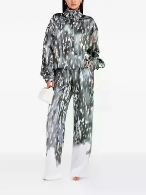 IRO PARIS Abstract Print Drawstring Trousers
