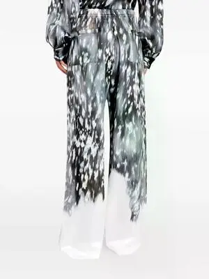 IRO PARIS Abstract Print Drawstring Trousers