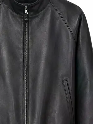 HERILL Lamb Leather High-neck Jacket