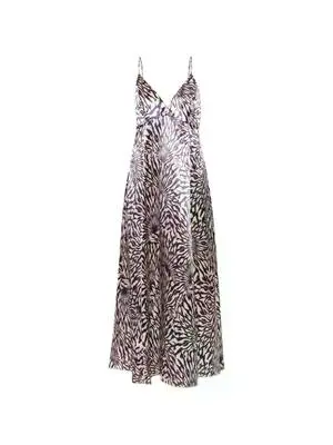 Ulla Johnson Rhodonite Abstract Print Maxi Dress
