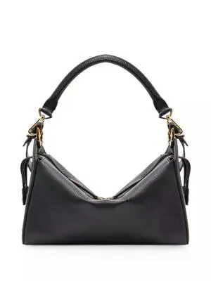 LANCEL Louison Grained Leather Shoulder Bag - Black