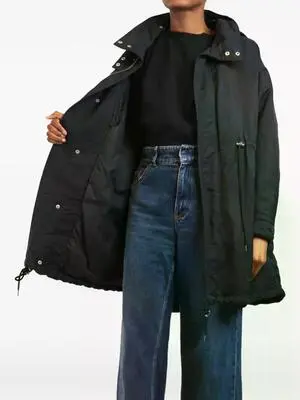 Alexander McQueen Hooded Drawstring Parka