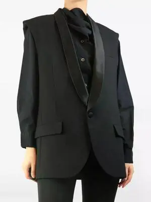 RABENS SALONER Shawl Lapel Waistcoat