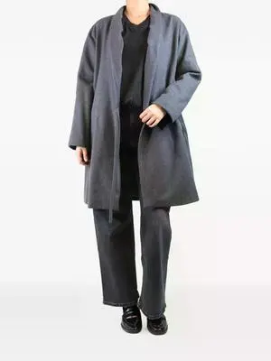 Dries Van Noten Shawl Collar Belted Coat