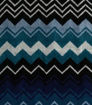 Missoni Set Of 6 Giacomo Facecloths - Blue