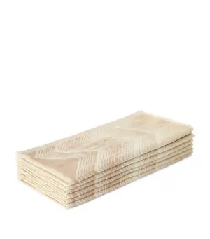 Missoni Set Of 6 Marea Facecloths - Beige