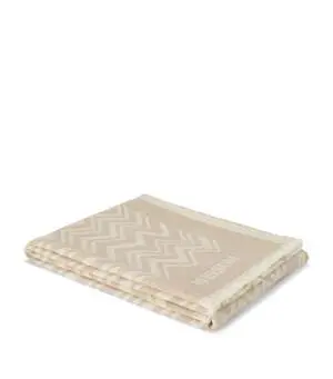 Missoni Virgin Wool-cashmere Cortina Throw - Beige