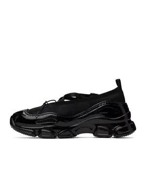Simone Rocha Round Toe Paneled Ballerines