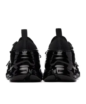 Simone Rocha Round Toe Paneled Ballerines