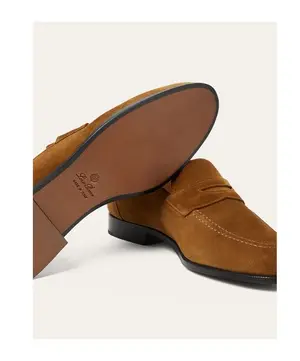 Loro Piana Sergio Walk Loafers - Brown