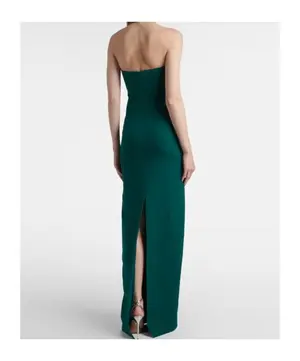 Roland Mouret One-shoulder Wool And Silk Corset Gown