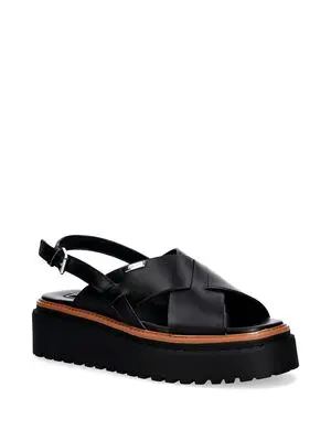 Liu Jo Crossover Flatform Sandals