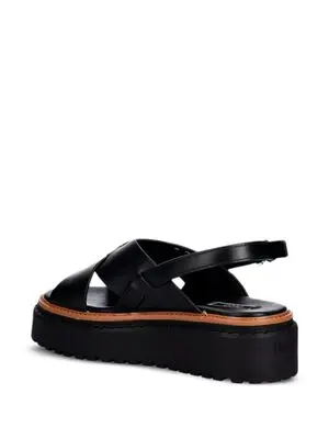Liu Jo Crossover Flatform Sandals