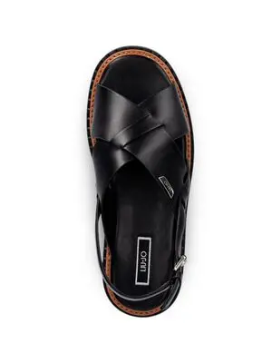 Liu Jo Crossover Flatform Sandals