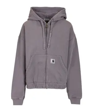 Carhartt Work In Progress Drawstring Hooded Sweatshirt - Violet