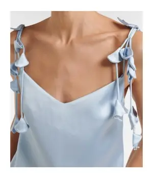 SELF-PORTRAIT Floral Satin Mini Dress