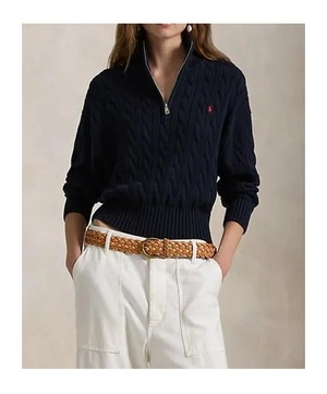 Polo Ralph Lauren Half-zip Cable-knit Jumper