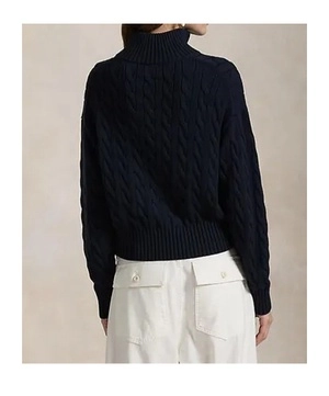Polo Ralph Lauren Half-zip Cable-knit Jumper