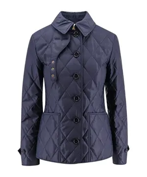 Burberry Quilted Collared Jacket