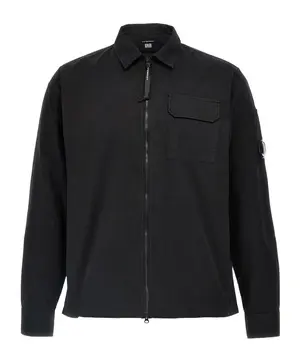 C.P. COMPANY Utility Shirt Jacket - Black