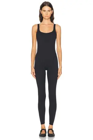 NIKESKIMS Matte Corset One Piece - Obsidian