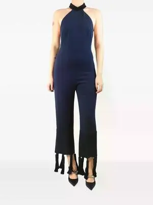 Galvan High-neck Sleeveless Jumpsuit