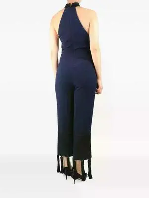 Galvan High-neck Sleeveless Jumpsuit