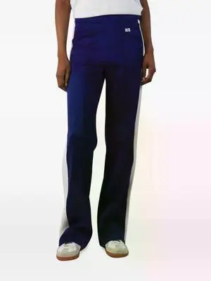 WALES BONNER Side Stripe Track Pants - Blue