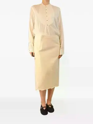 Marni Raw-edge Midi Skirt