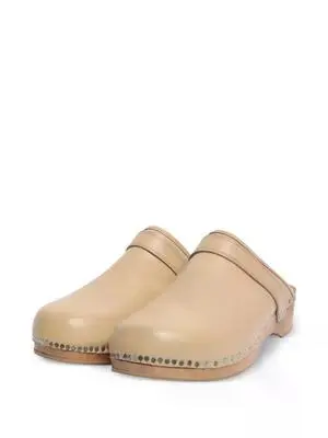 ISABEL MARANT VINTAGE Studded Leather Clogs