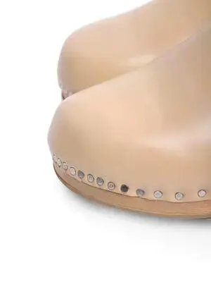 ISABEL MARANT VINTAGE Studded Leather Clogs