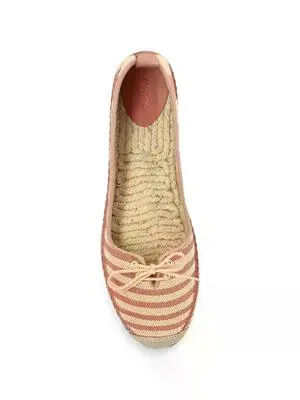 Chloé Isla Striped Espadrille Sneakers